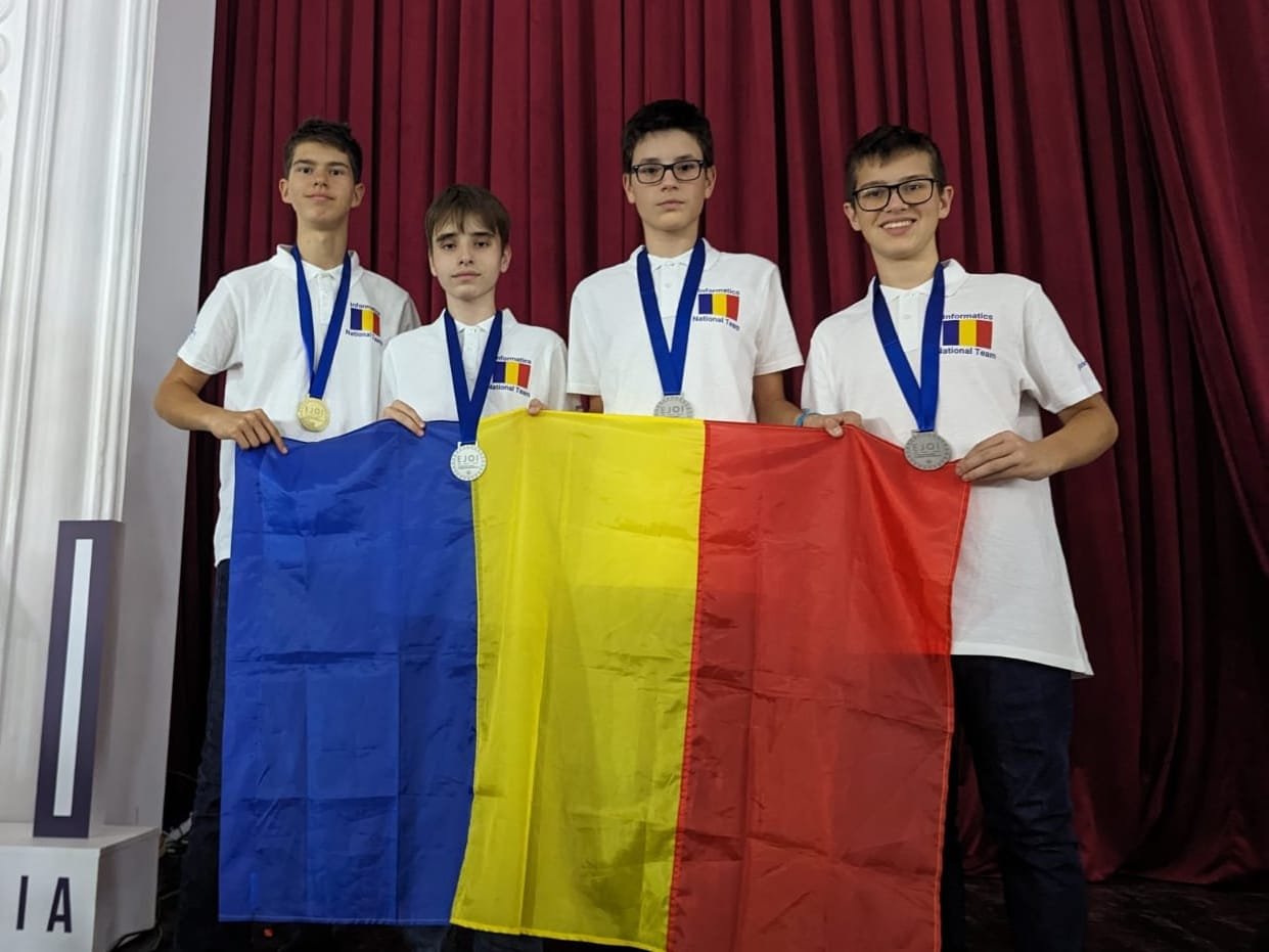Romania castiga Aurul la Olimpiada Europeană de Informatică pentru ...